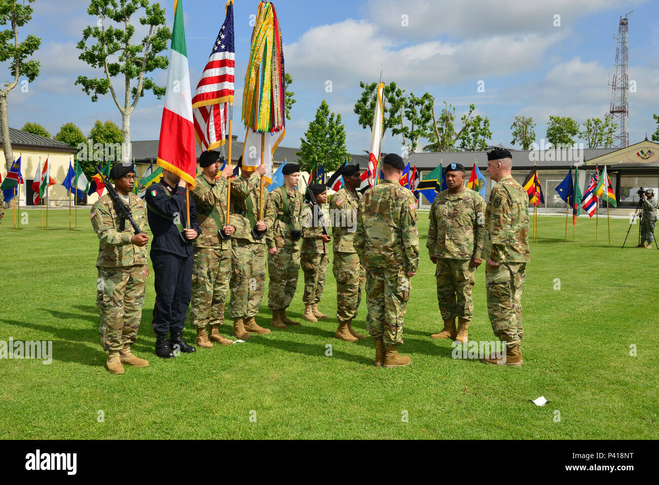 Gen. David M. Rodriguez, commanding general of U.S. Africa Command ...