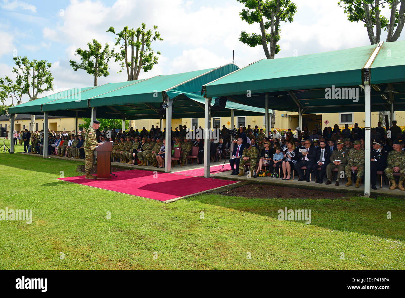 Gen. David M. Rodriguez, commander of U.S. Africa Command, addresses ...