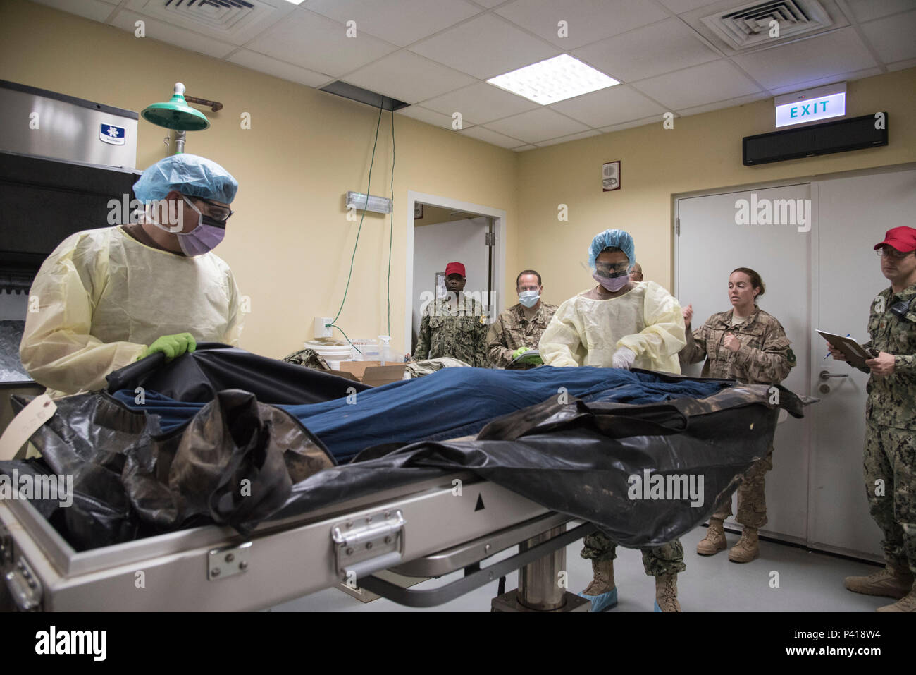 CAMP LEMONNIER, Djibouti – Volunteers from the U.S. Navy, Marines, Army ...