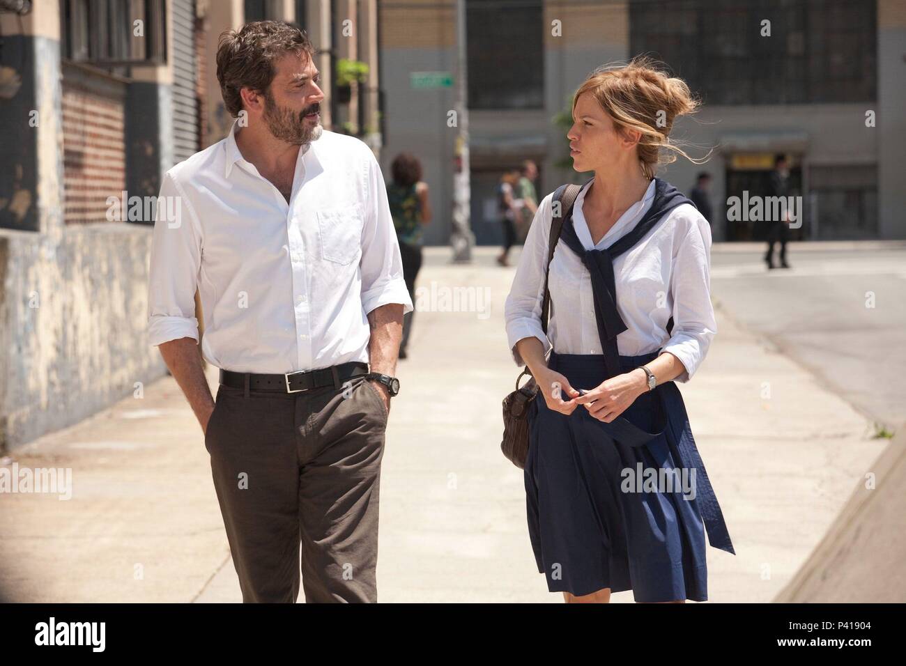 Jeffrey Dean Morgan And Hilary Swank High Resolution Stock Photography ...