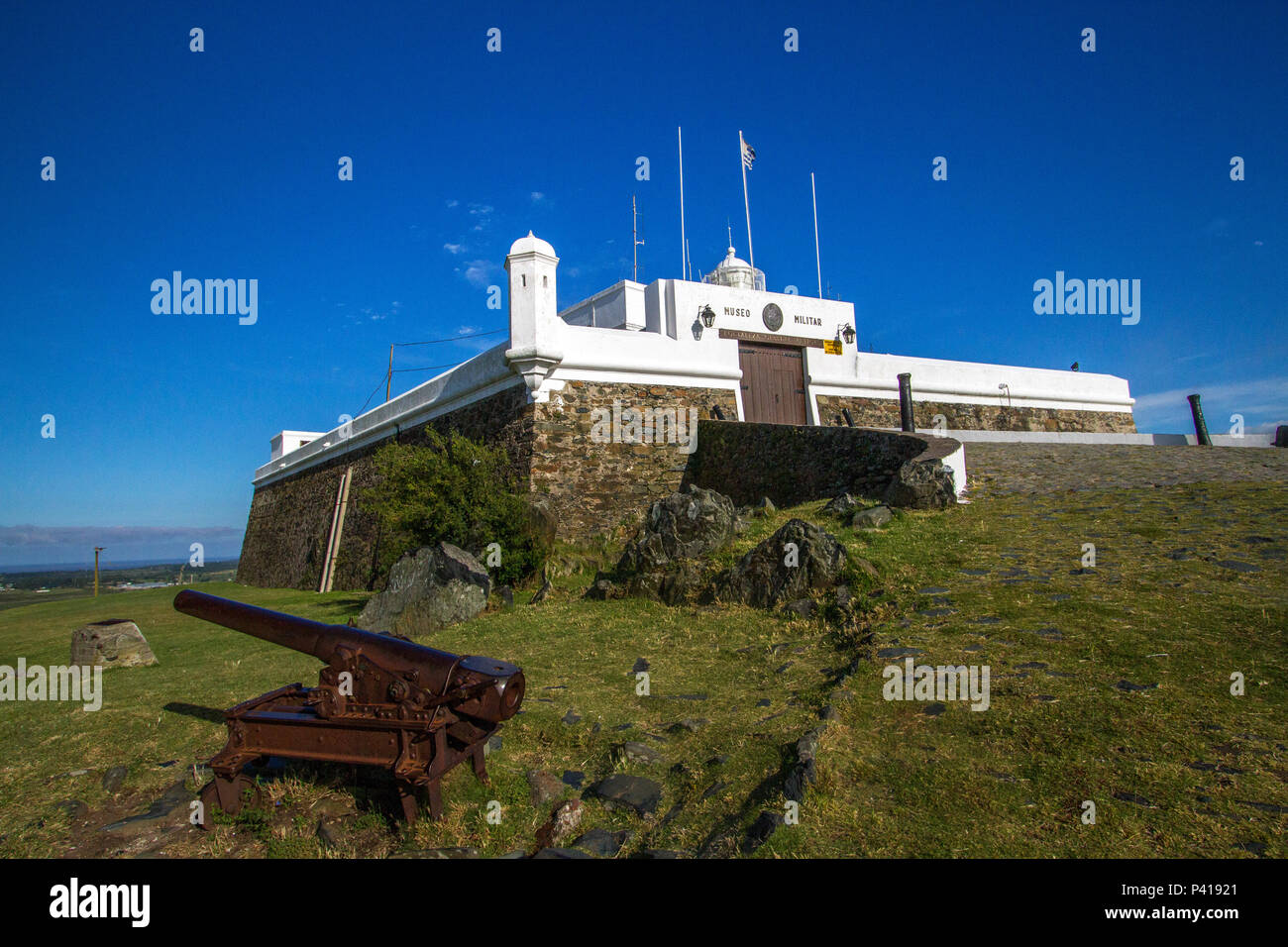 Fortaleza del cerro de montevideo general artigas hi-res stock ...