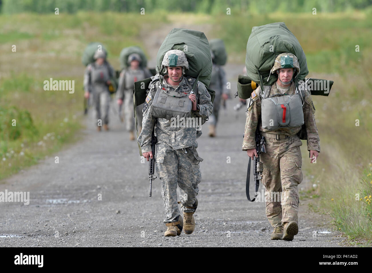 509th Parachute Infantry Regiment High Resolution Stock Photography and ...