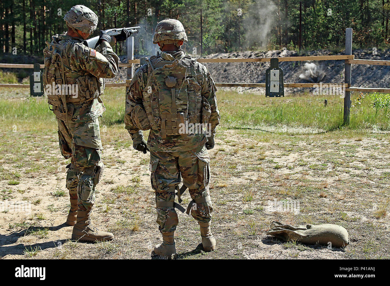 A soldier assigned to B Battery, Field Artillery Squadron, 2nd Cavalry ...