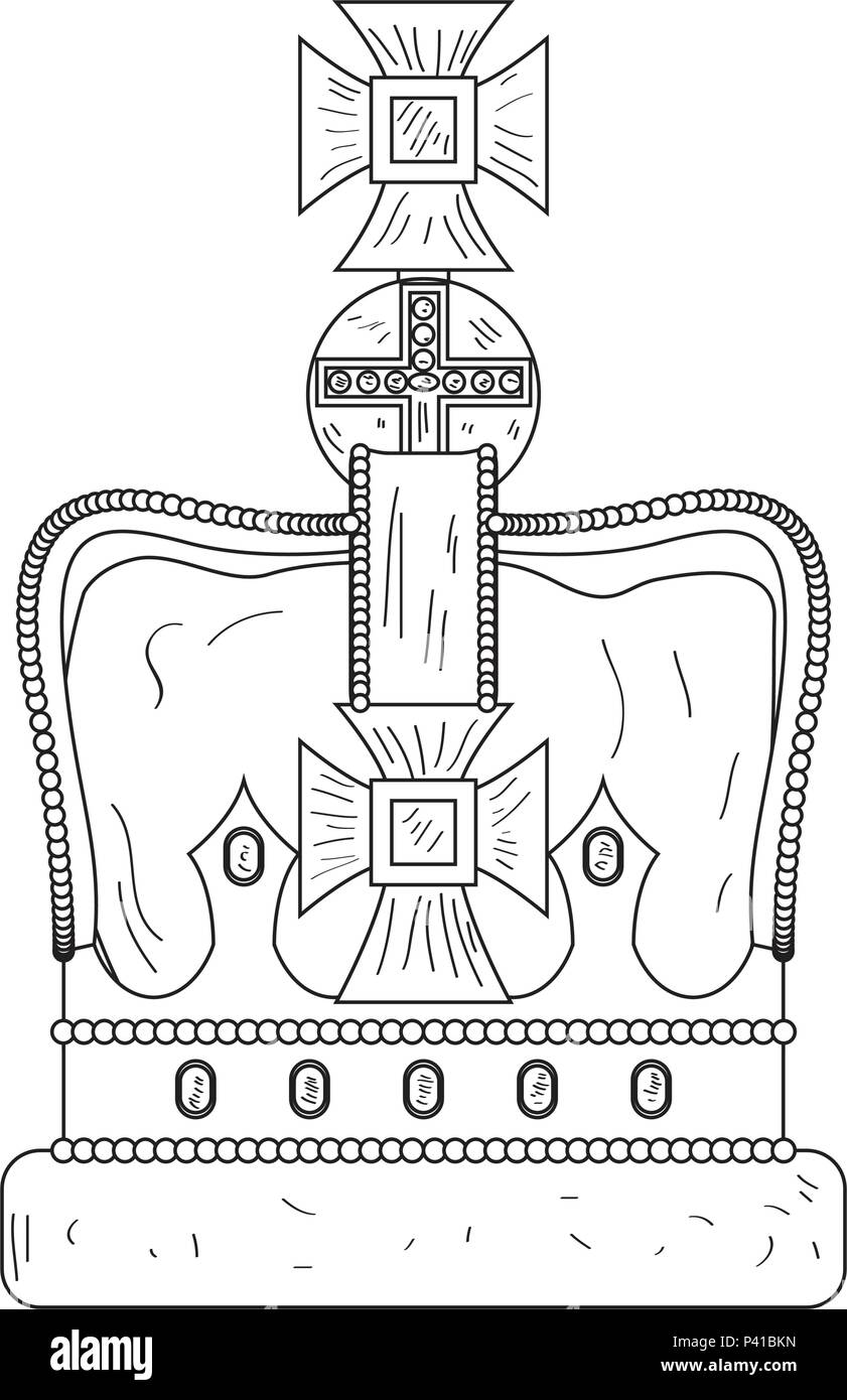 Sketch of a royal crown Stock Vector Image & Art - Alamy