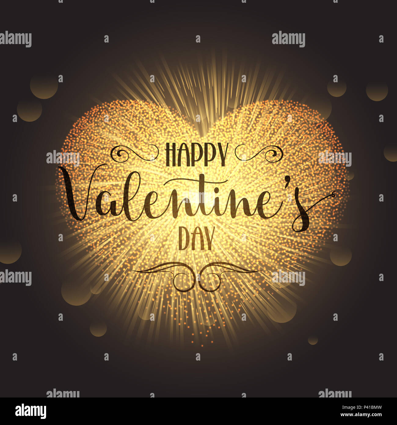 Sparkle heart hi-res stock photography and images - Alamy