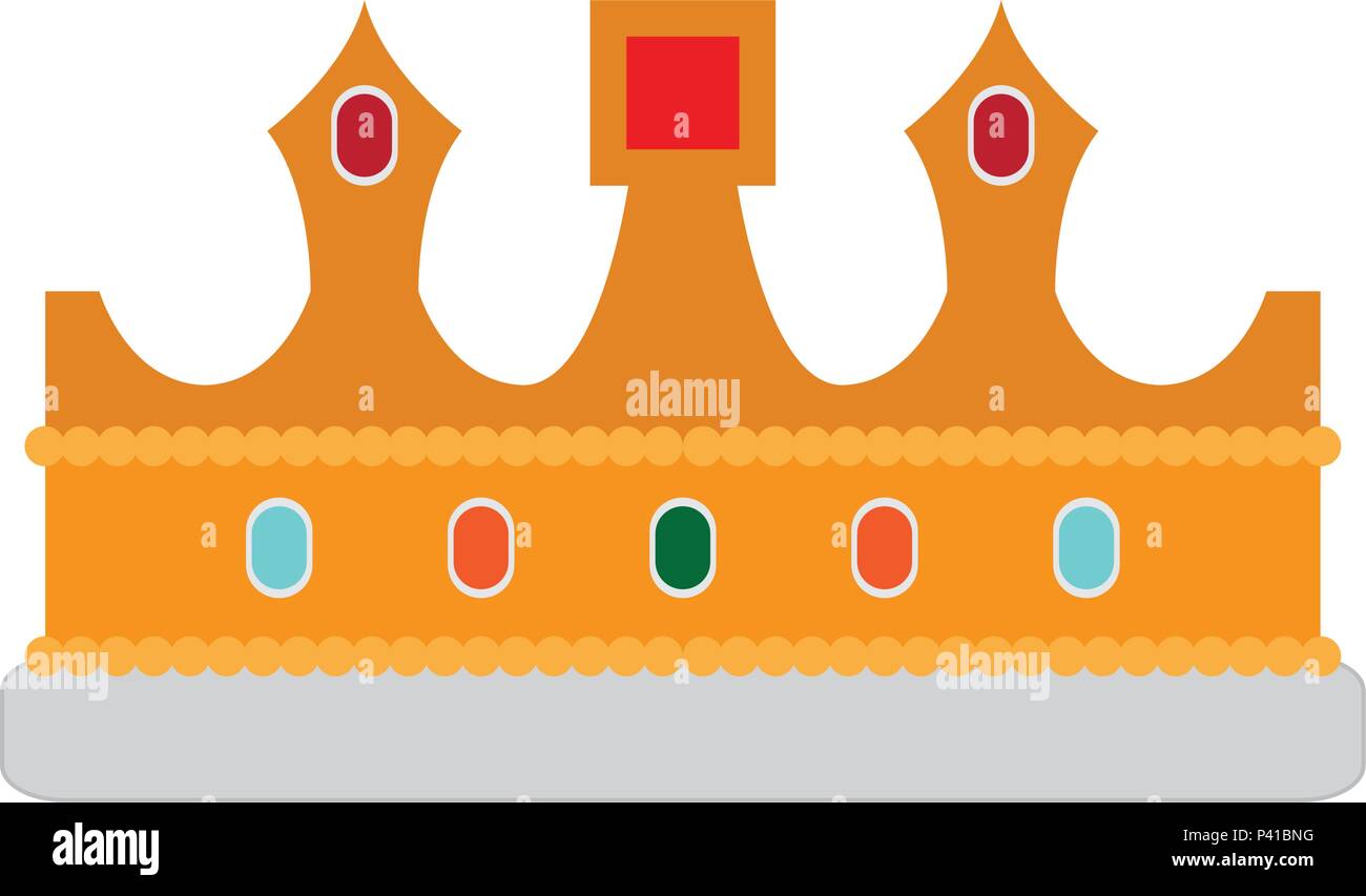 Isolated golden royal crown icon Stock Vector Image & Art - Alamy