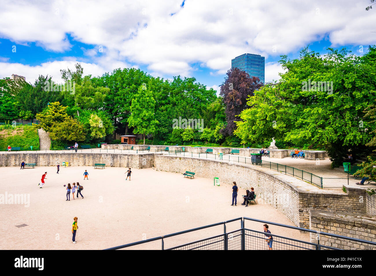 Arènes de lutèce paris hi-res stock photography and images - Alamy