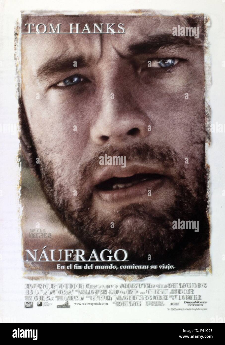 Original Film Title: CAST AWAY. English Title: CAST AWAY. Film Director ...