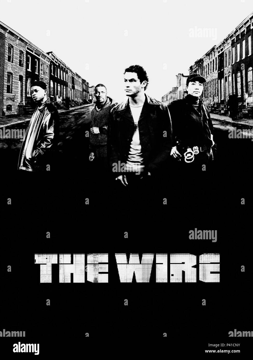 The wire tv poster hi-res stock photography and images - Alamy