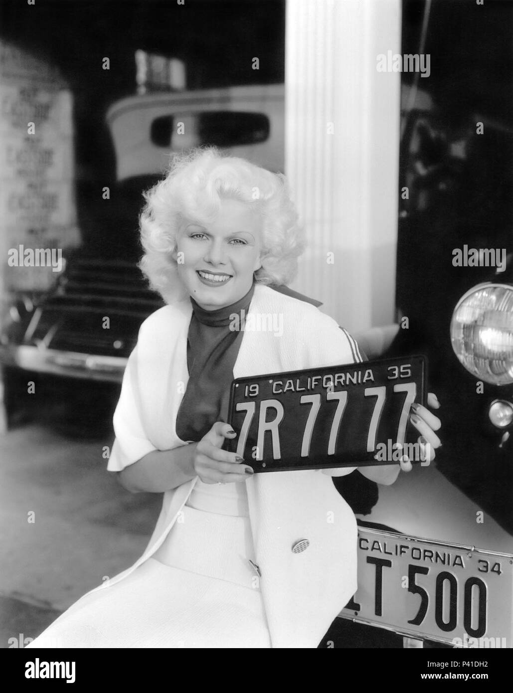 Portrait of jean harlow Black and White Stock Photos & Images - Alamy