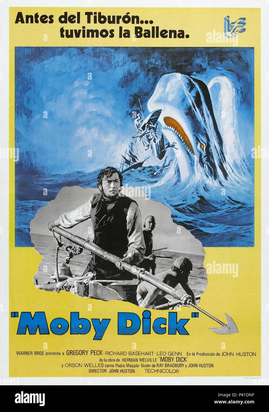 Original Film Title: MOBY DICK. English Title: MOBY DICK. Film Director: JOHN HUSTON. Year: 1956 ...