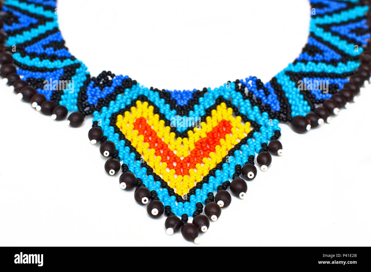 Colar de micangas etnia kuikuro hi-res stock photography and images - Alamy