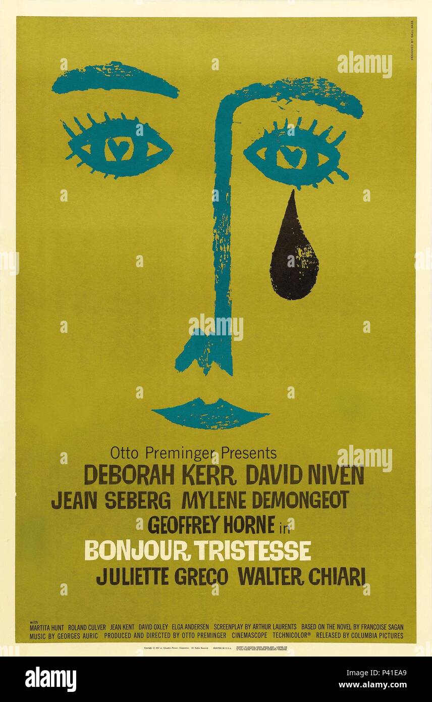 Original Film Title: BONJOUR TRISTESSE. English Title: BONJOUR ...