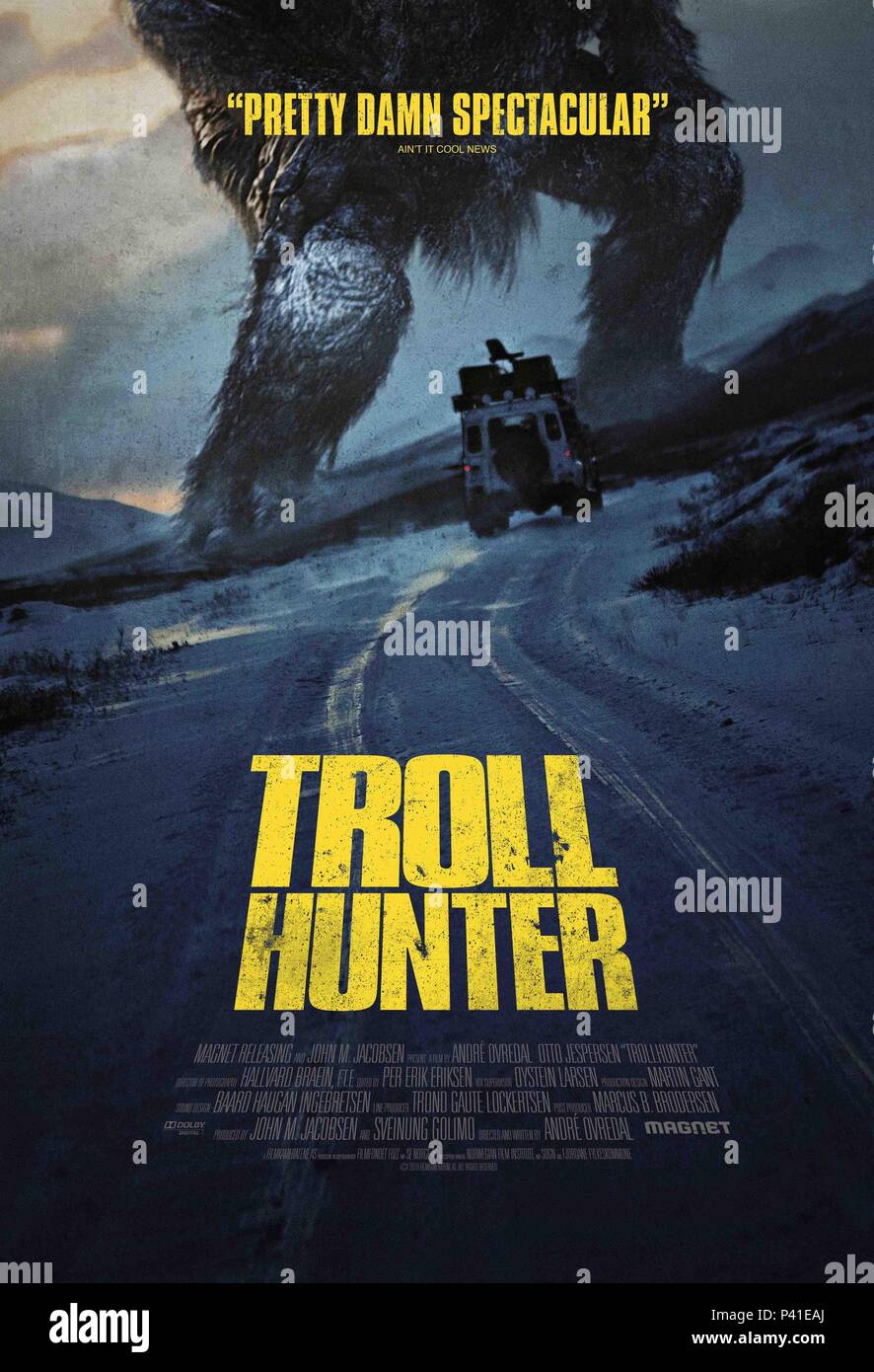 Original Film Title: TROLLJEGEREN. English Title: TROLLHUNTER. Film ...