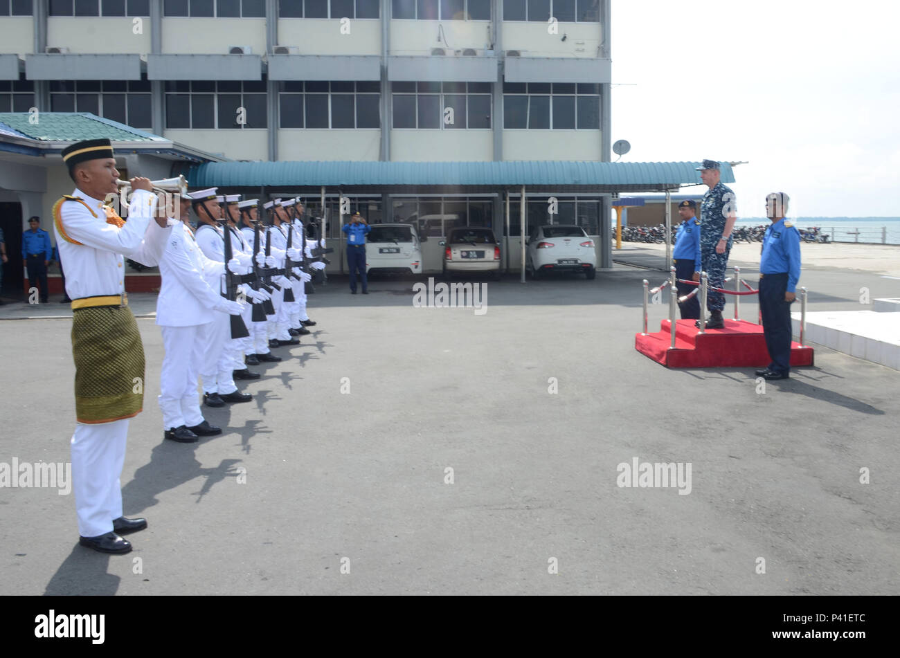 160601-N-WJ640-035 SANDAKAN, Malaysia (June 1, 2016) Rear Adm. Charles ...