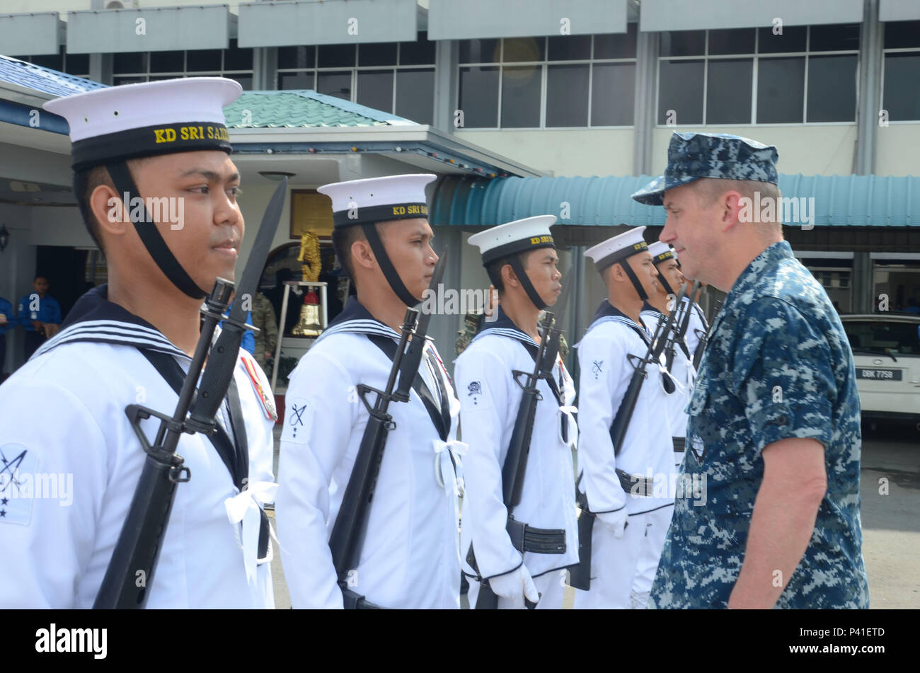 160601-N-WJ640-046 SANDAKAN, Malaysia (June 1, 2016) Rear Adm. Charles ...
