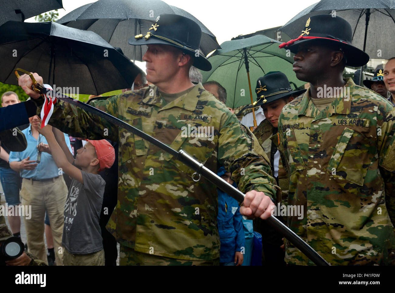 Lieutenant Col. Deric Holbrook, commander of the Field Artillery ...