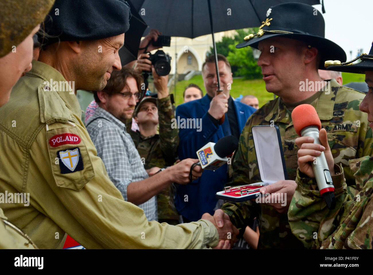 Lieutenant Col. Deric Holbrook, commander of the Field Artillery ...