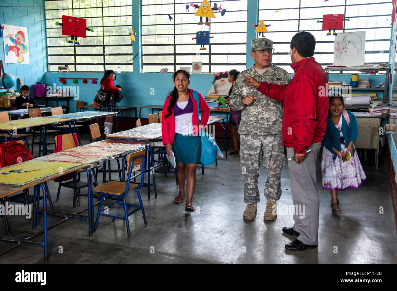 U.S. Army Maj. Edward Vela with the 321st Civil Affairs Group, and ...