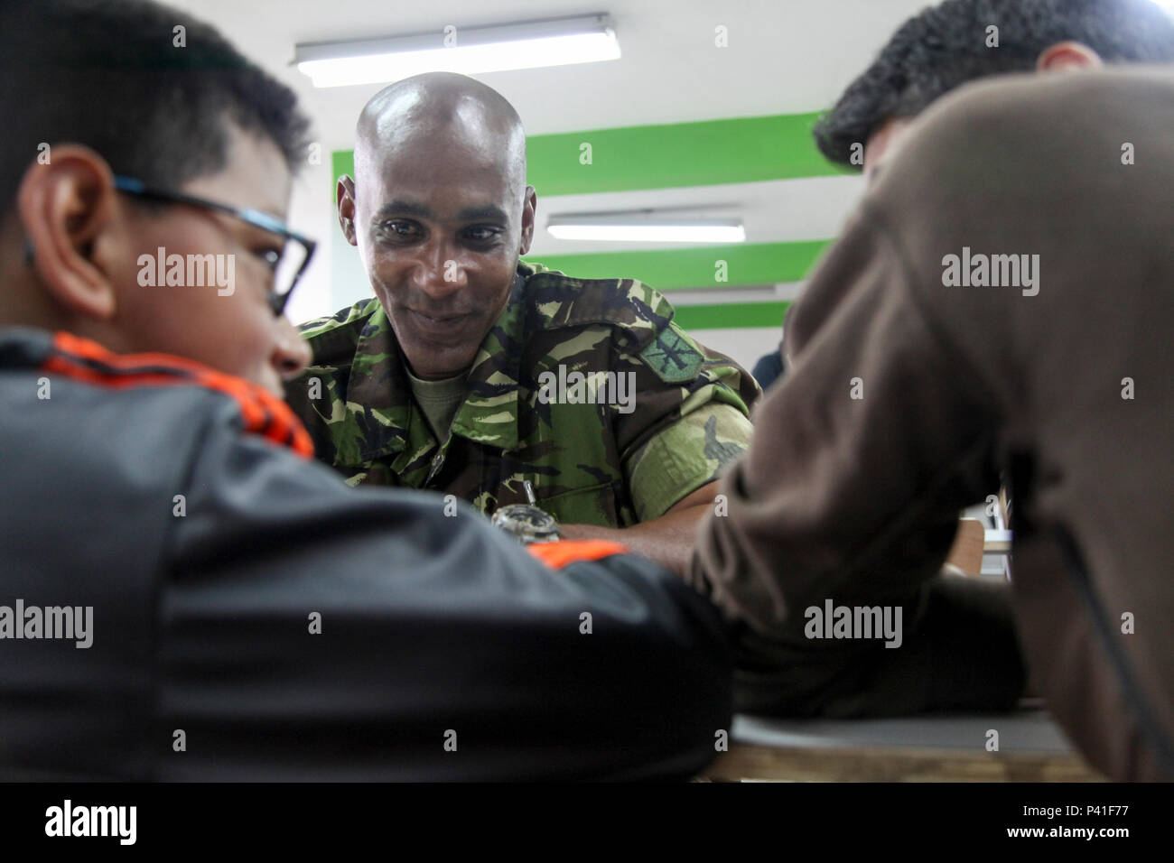 The Republic of Trinidad and Tobago Defense Force Sgt. Maj. Joel Allen ...