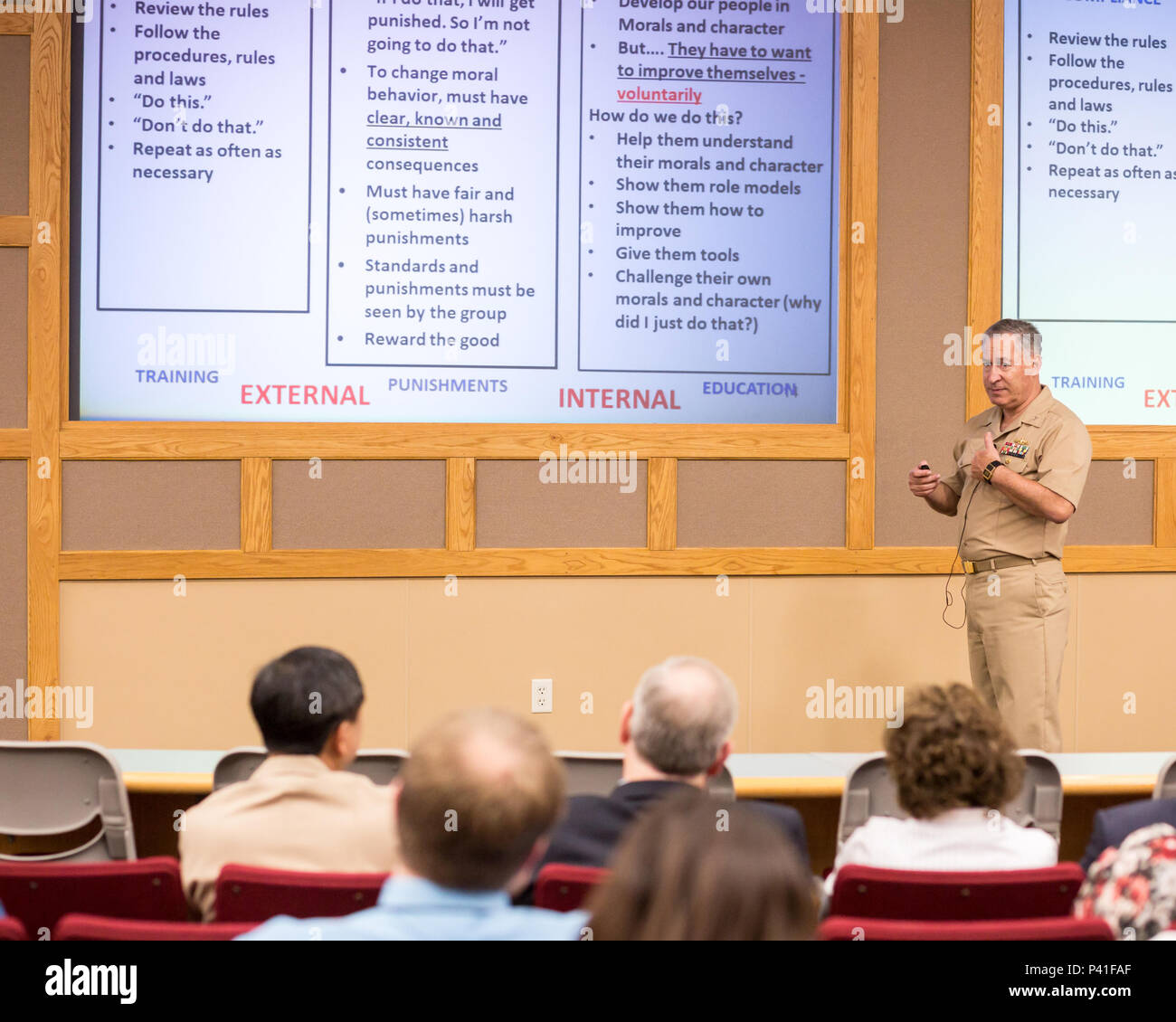 Navsup leadership seminar hi-res stock photography and images - Alamy