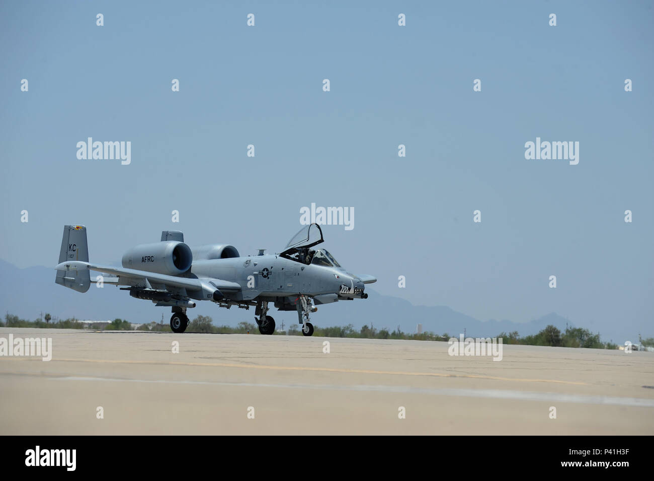 An A-10C Thunderbolt II from the 442nd Fighter Wing, Whiteman Air Force ...