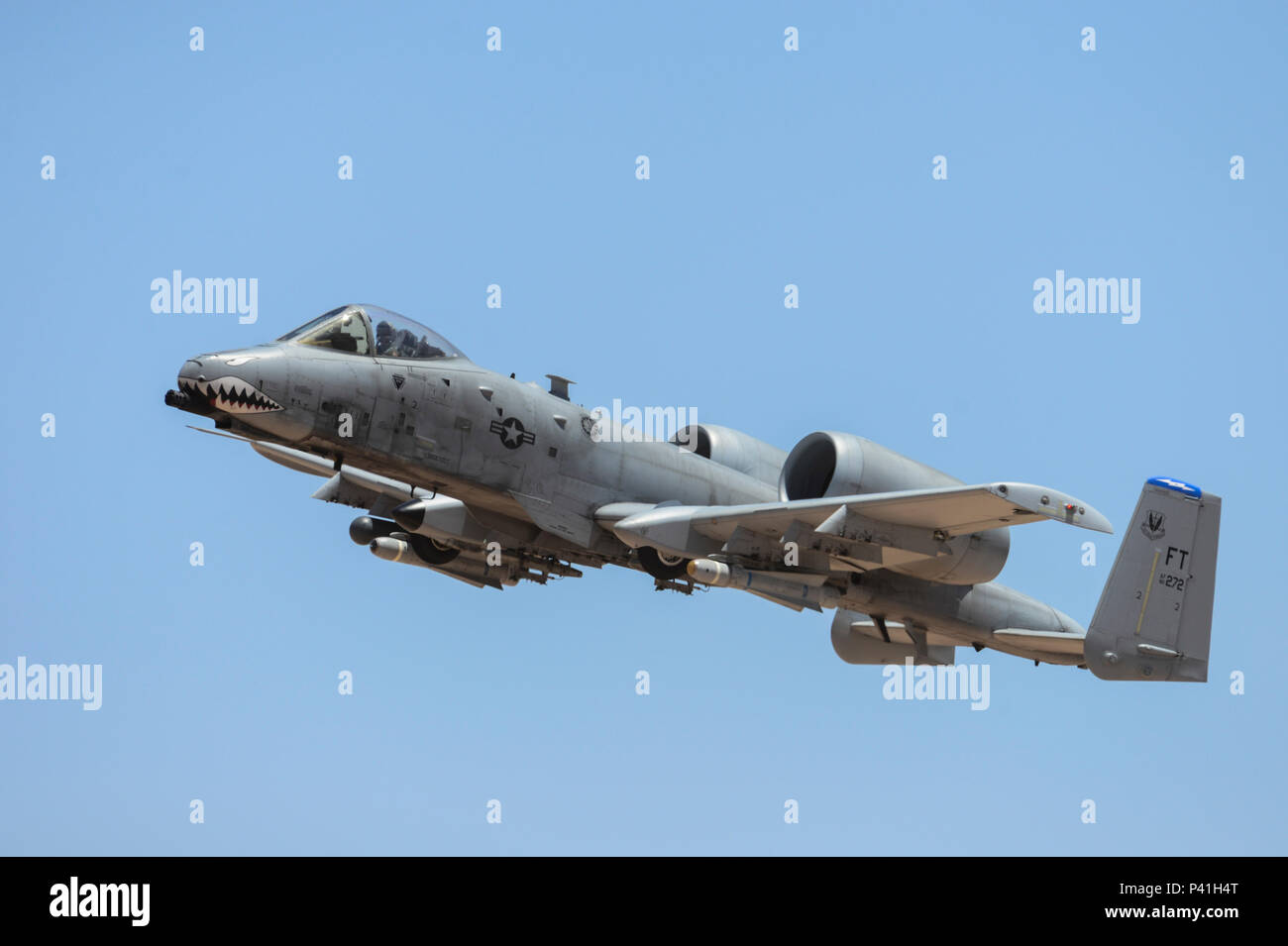 An A-10C Thunderbolt II assigned to the 23rd Fighter Group, Moody AFB ...