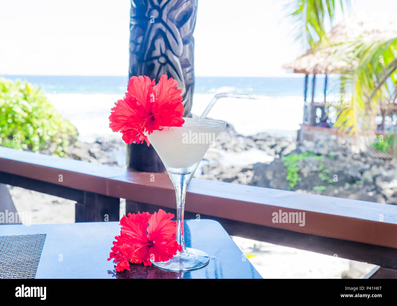 Western samoa hibiscus hi-res stock photography and images - Alamy