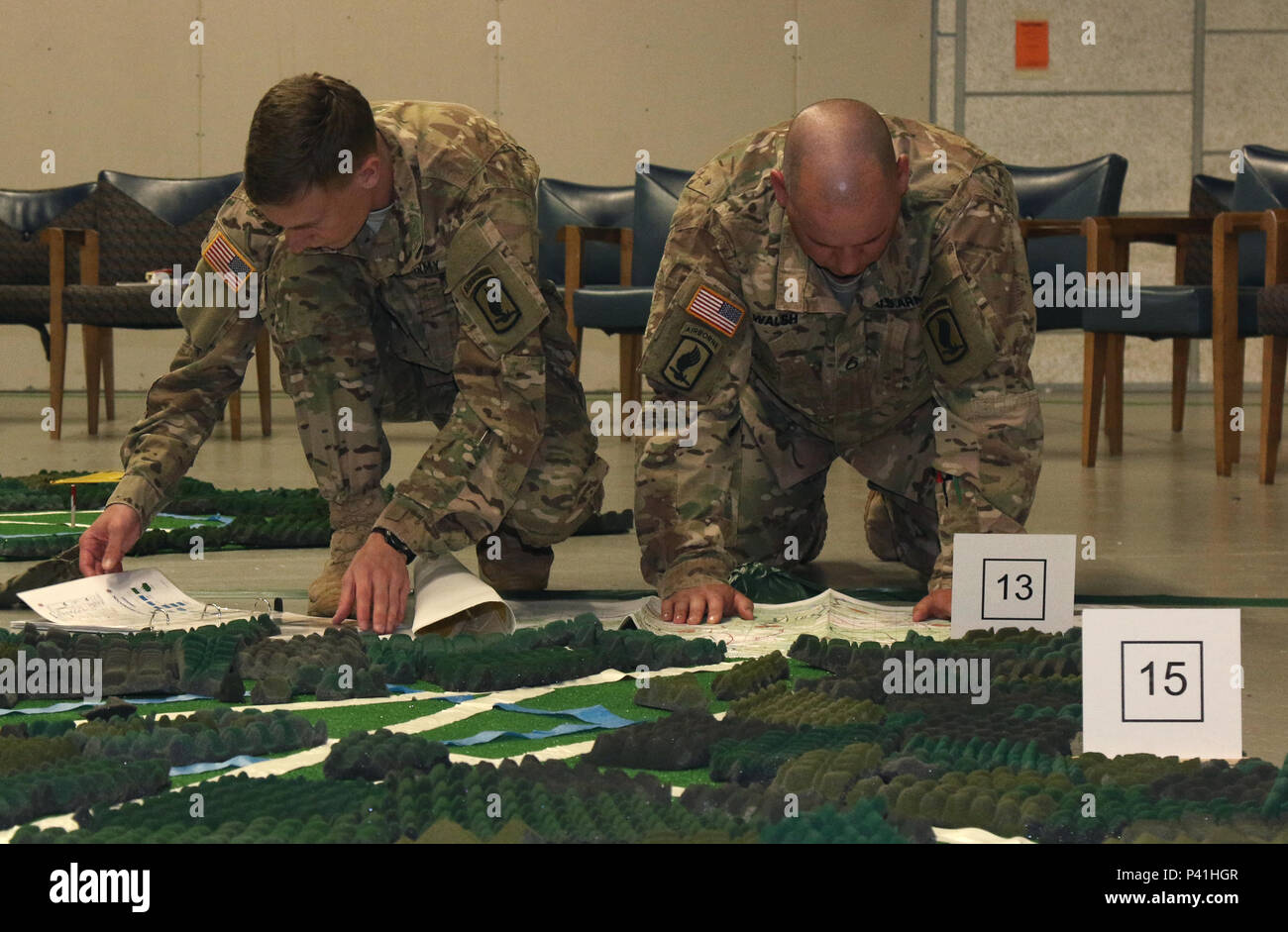 Two Soldiers assigned to the 173rd Airborne Brigade, headquartered in ...