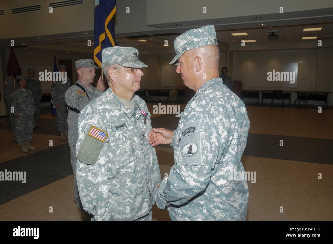 6/4/16 - U.S. Army Brigj. Gen. Michael Berry, awards U.S. Army Col ...