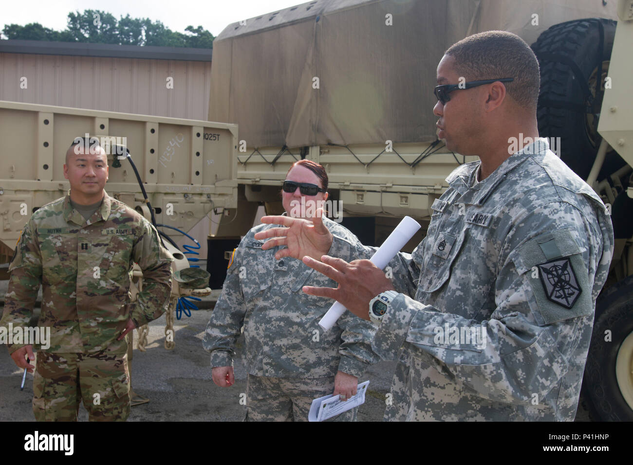 Staff Sgt. Darren Love, a U.S. Army Reserve Soldier from the 200th ...