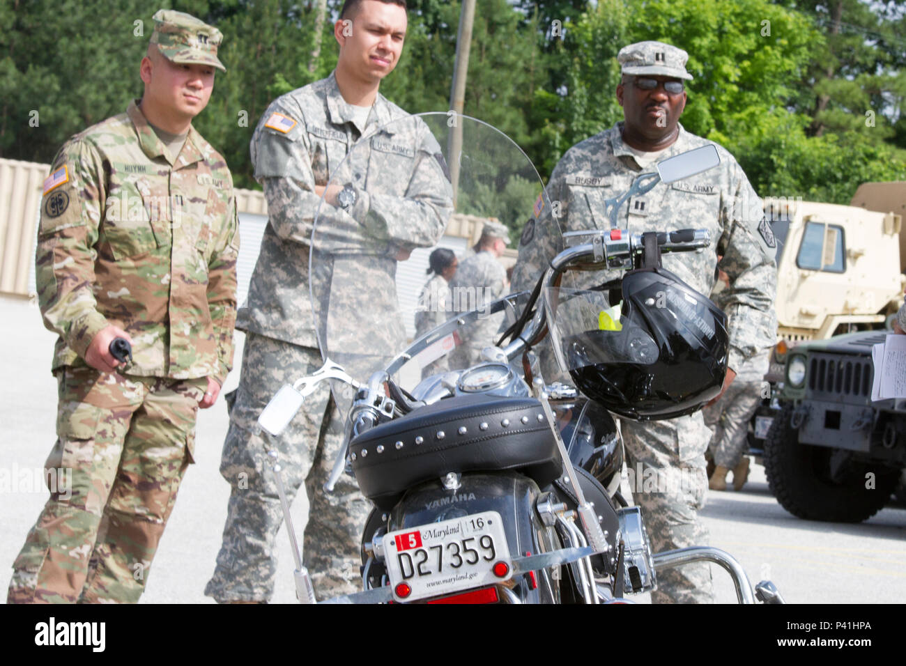 Military police motorcyle hi-res stock photography and images - Alamy