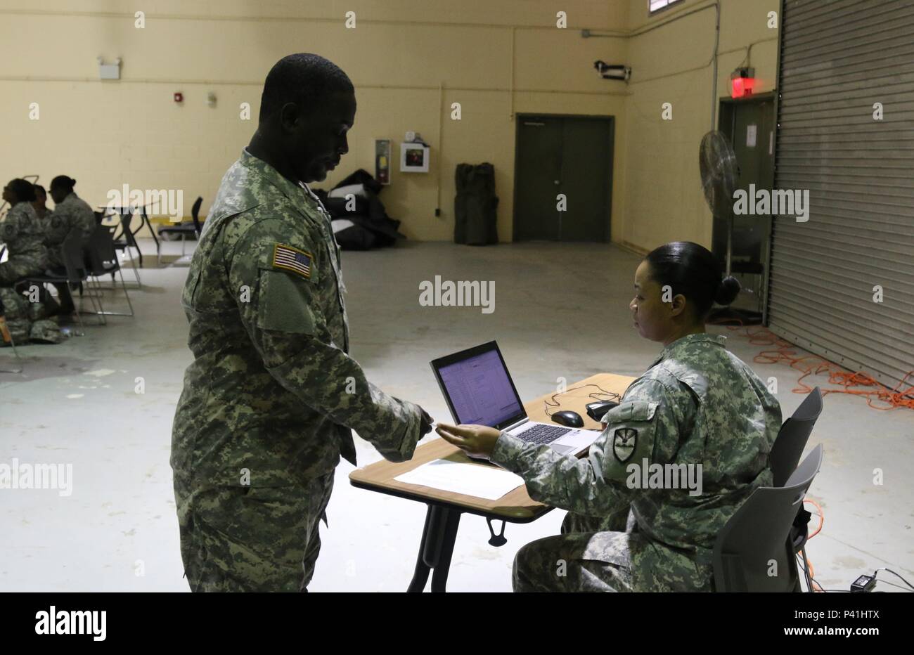 Staff Sgt. Delisha Burke, Joint Force Headquarters Higher Headquarters ...