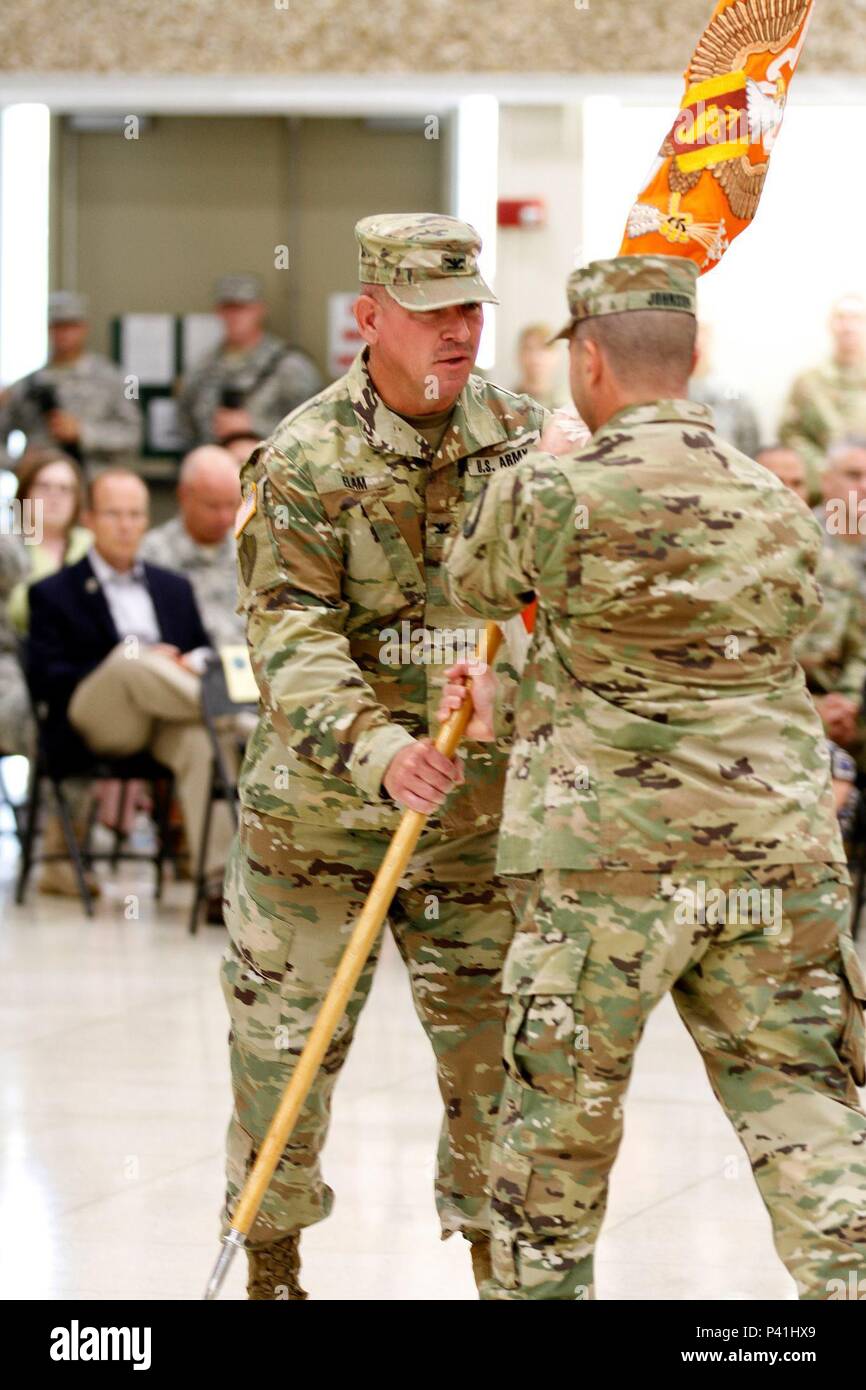 Lt. Col. Gray Johnson passes the Florida Army National Guard's 146th ...