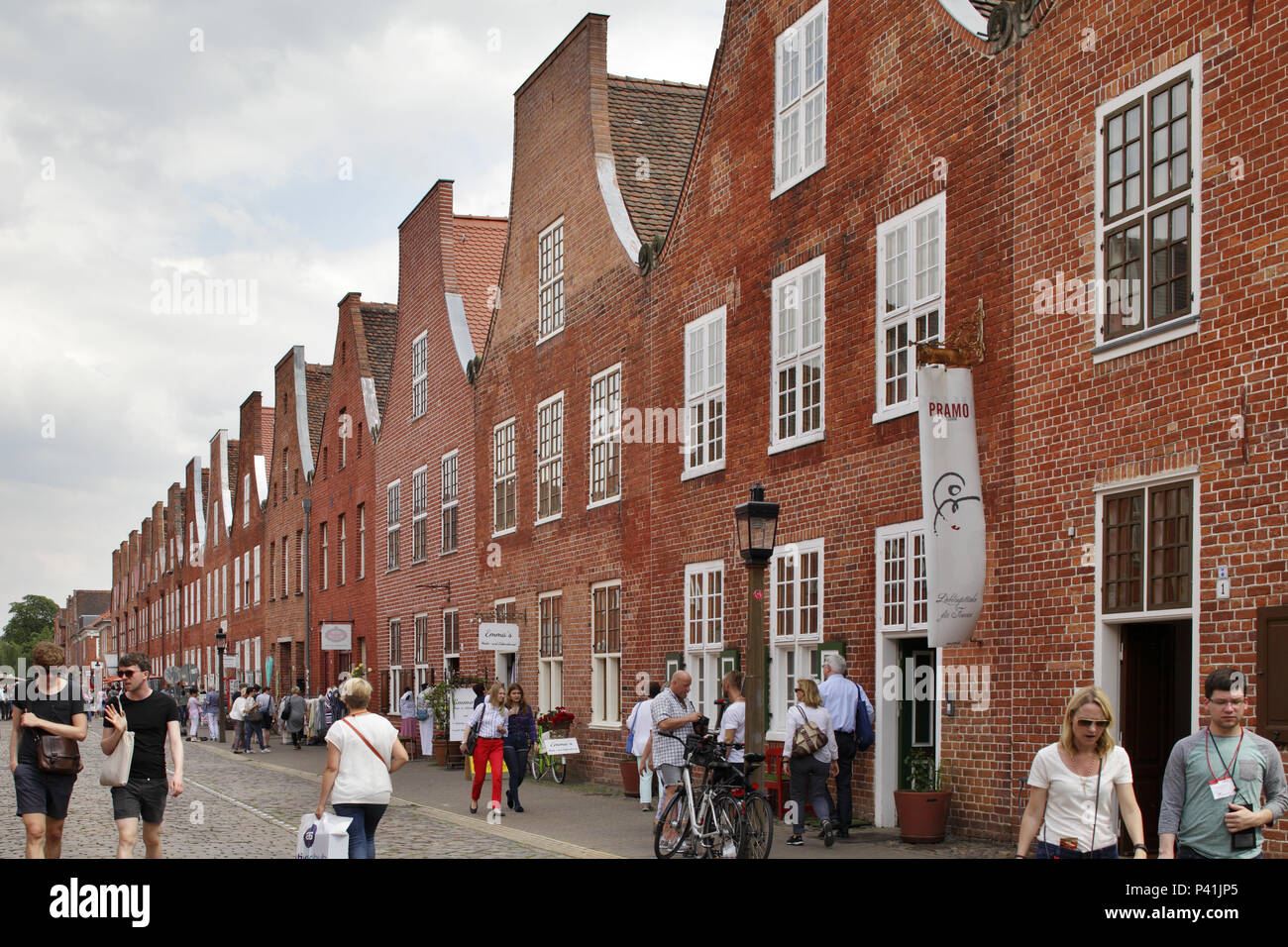 Potsdam, Germany, Dutch Quarter in Potsdam Stock Photo - Alamy