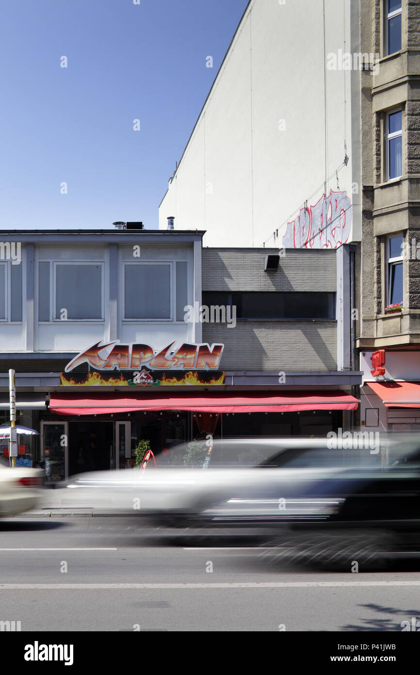 Berlin, Germany, department store and Doenerimbiss in the Potsdamer ...