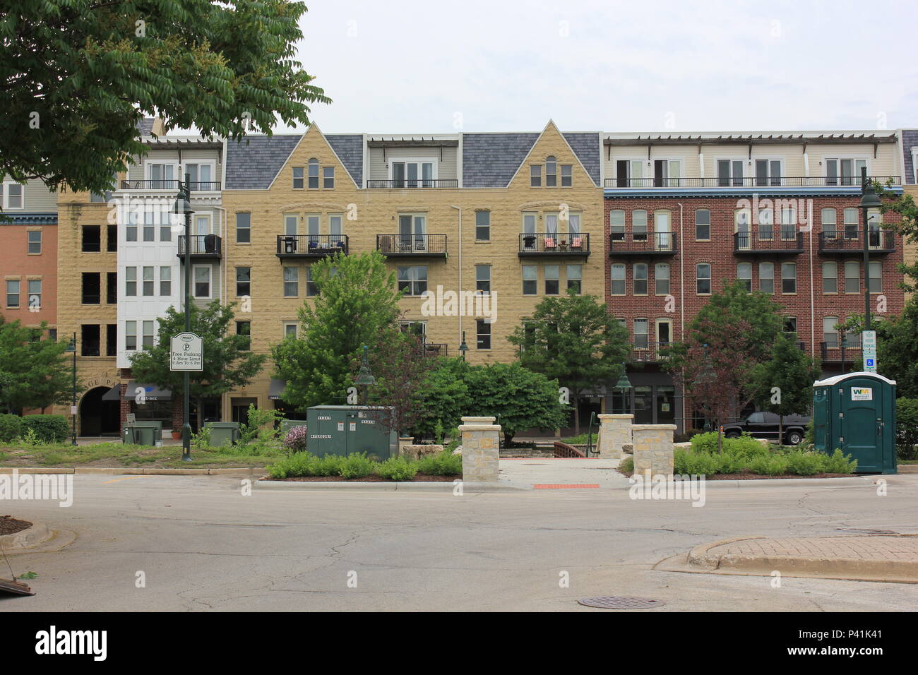 I & M Canal scenery at historic Lemont, Illinois Stock Photo - Alamy