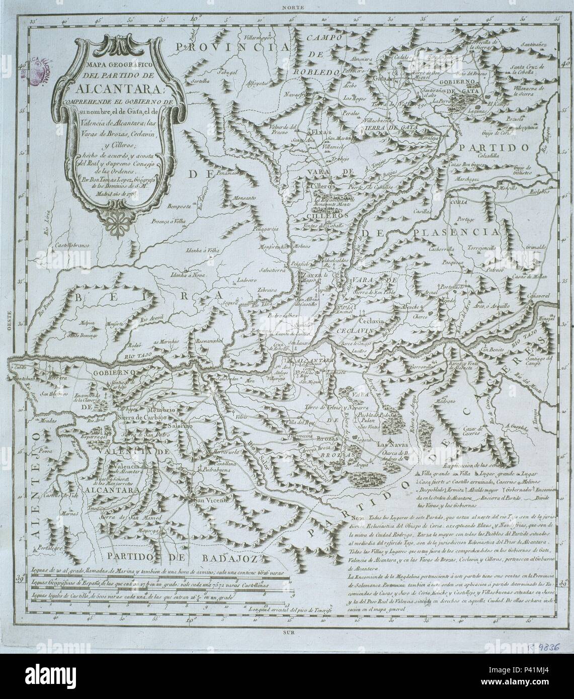 Mapa de alcantara hi-res stock photography and images - Alamy