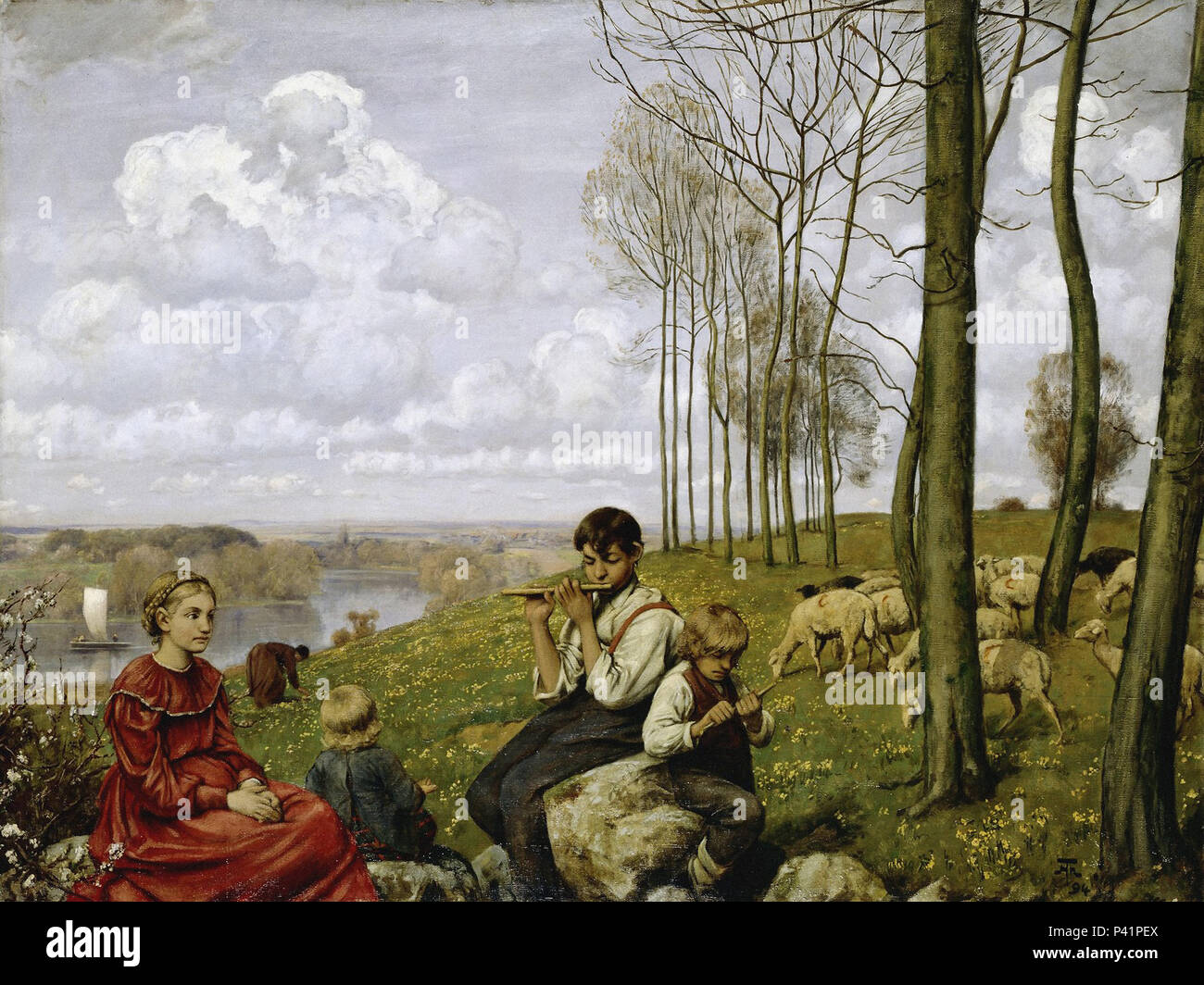 Hans thoma spring hi-res stock photography and images - Alamy