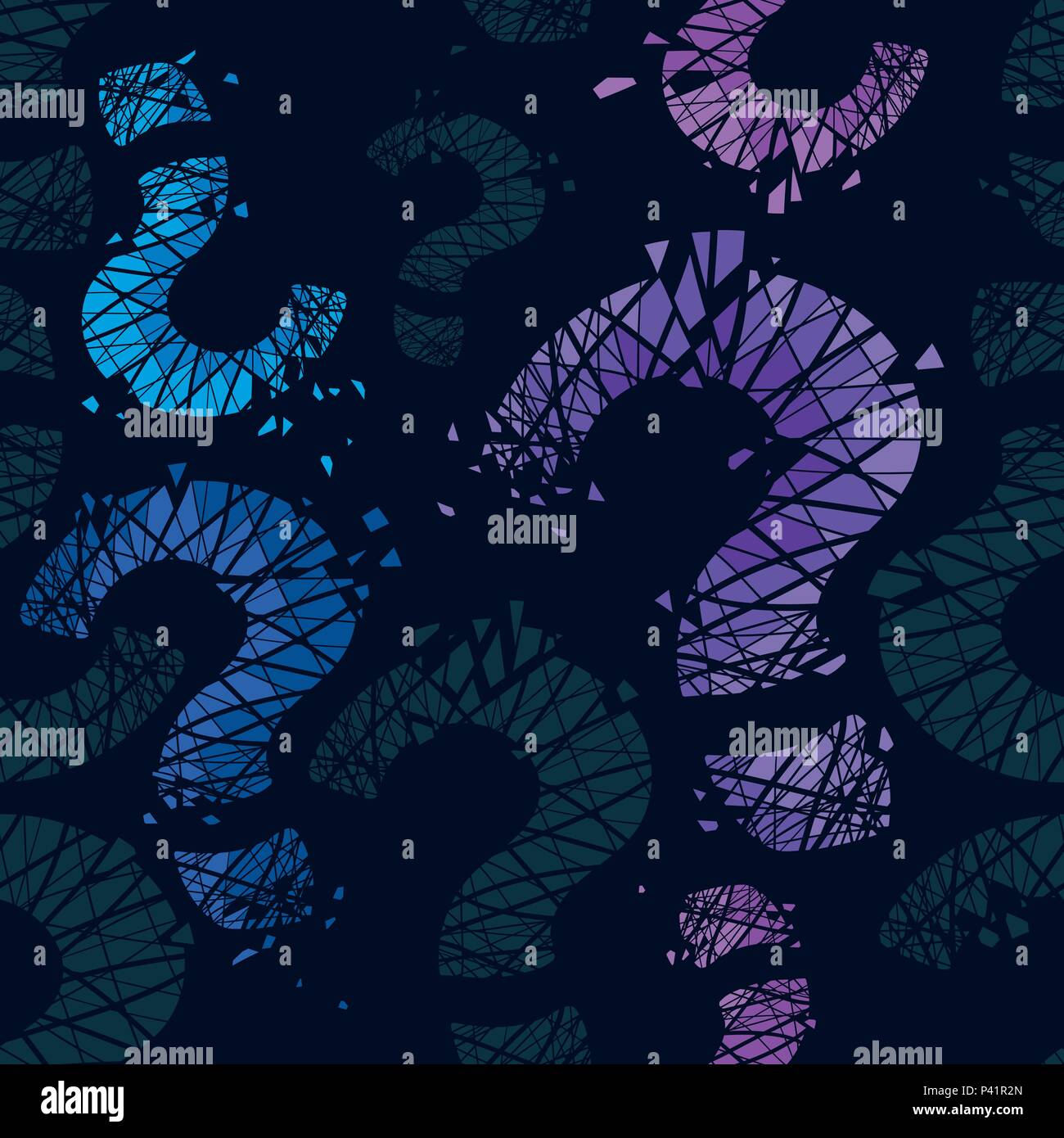 Question mark pattern hi-res stock photography and images - Alamy