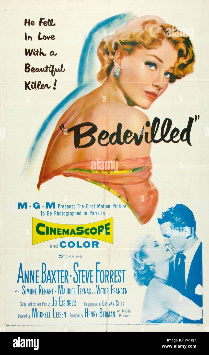 Original Film Title: BEDEVILLED. English Title: BEDEVILLED. Film ...