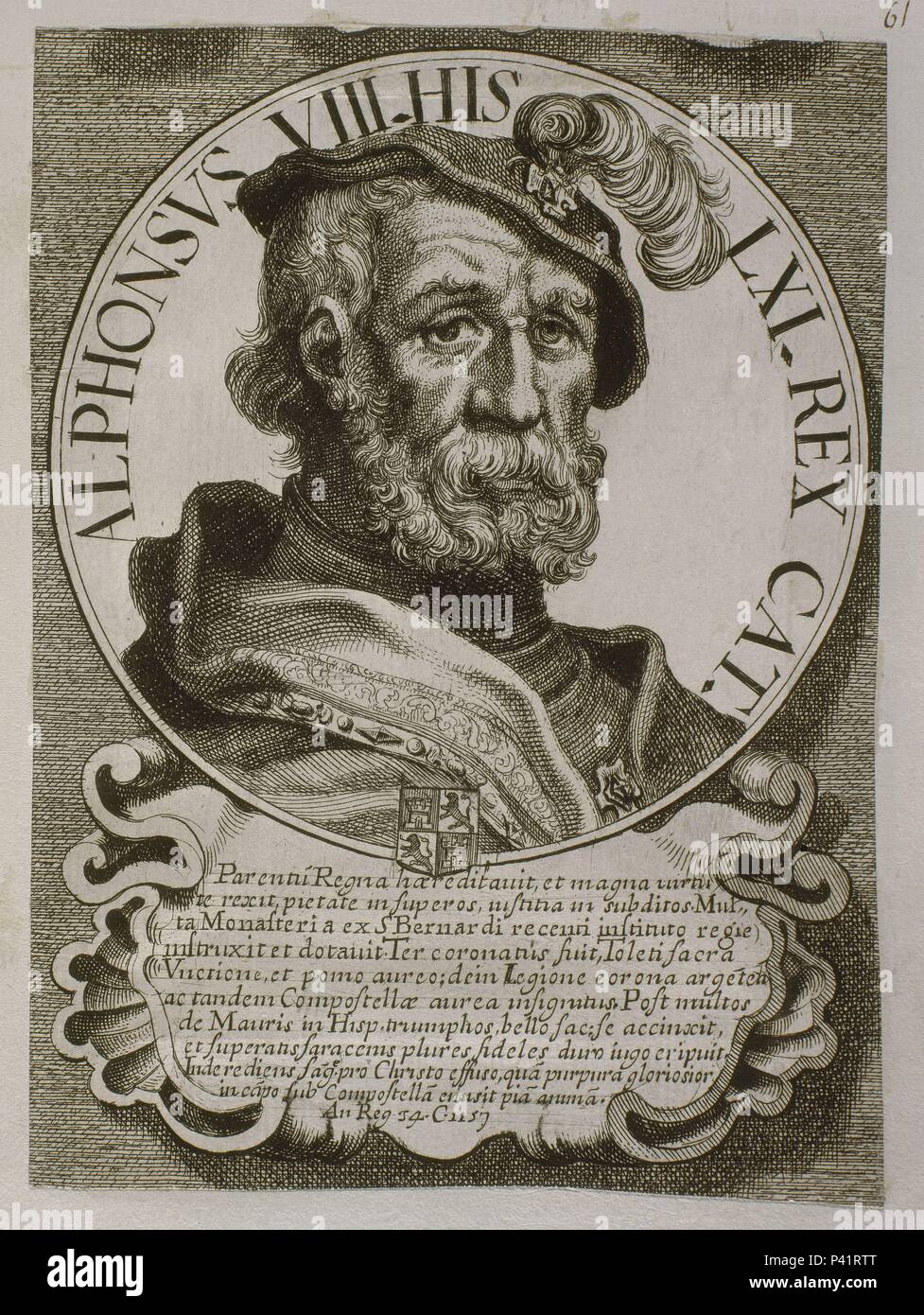 King alfonso viii of castile hi-res stock photography and images - Alamy