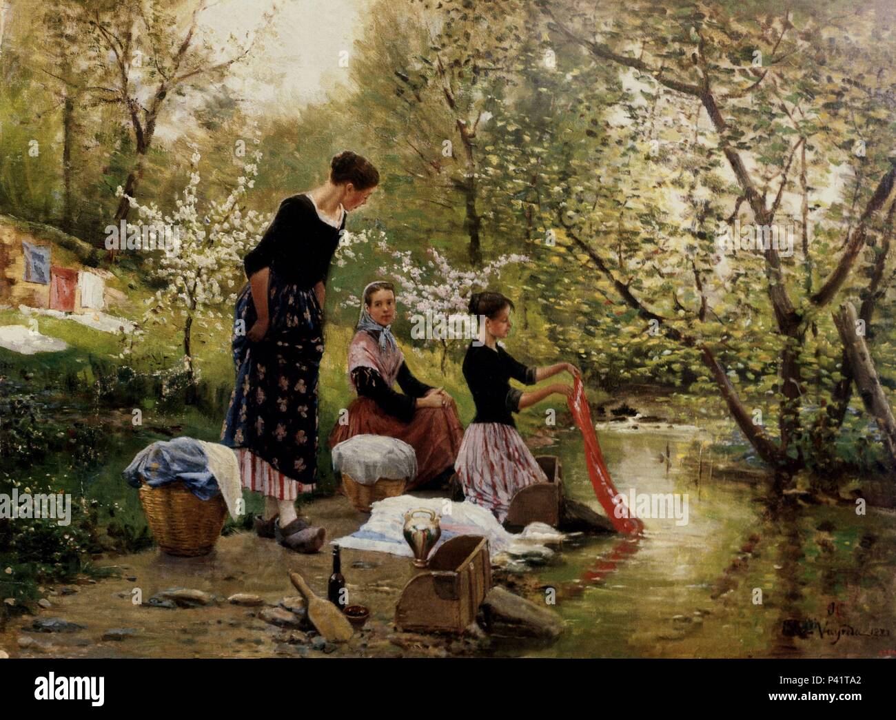 Las lavanderas hi-res stock photography and images - Alamy