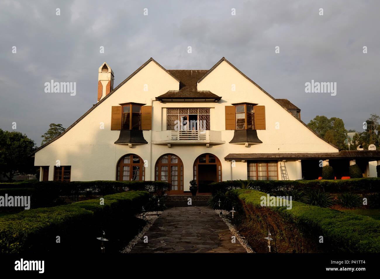 Rwanda, Gisenyi, traditional house Stock Photo - Alamy