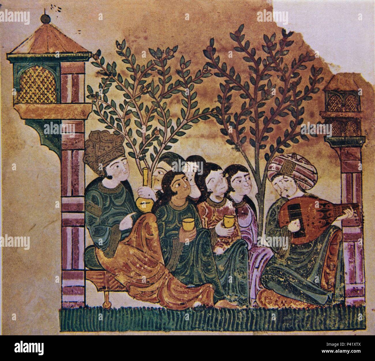 MANUSCRITO DEL HADIT BAYAD WA- RIYAD, FOL. 19R, MANUSCRITO ALMOHADE DEL ...