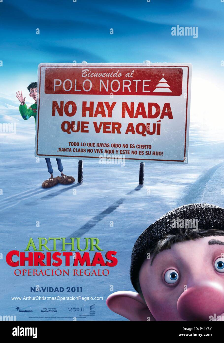 Arthur Christmas Movie Poster