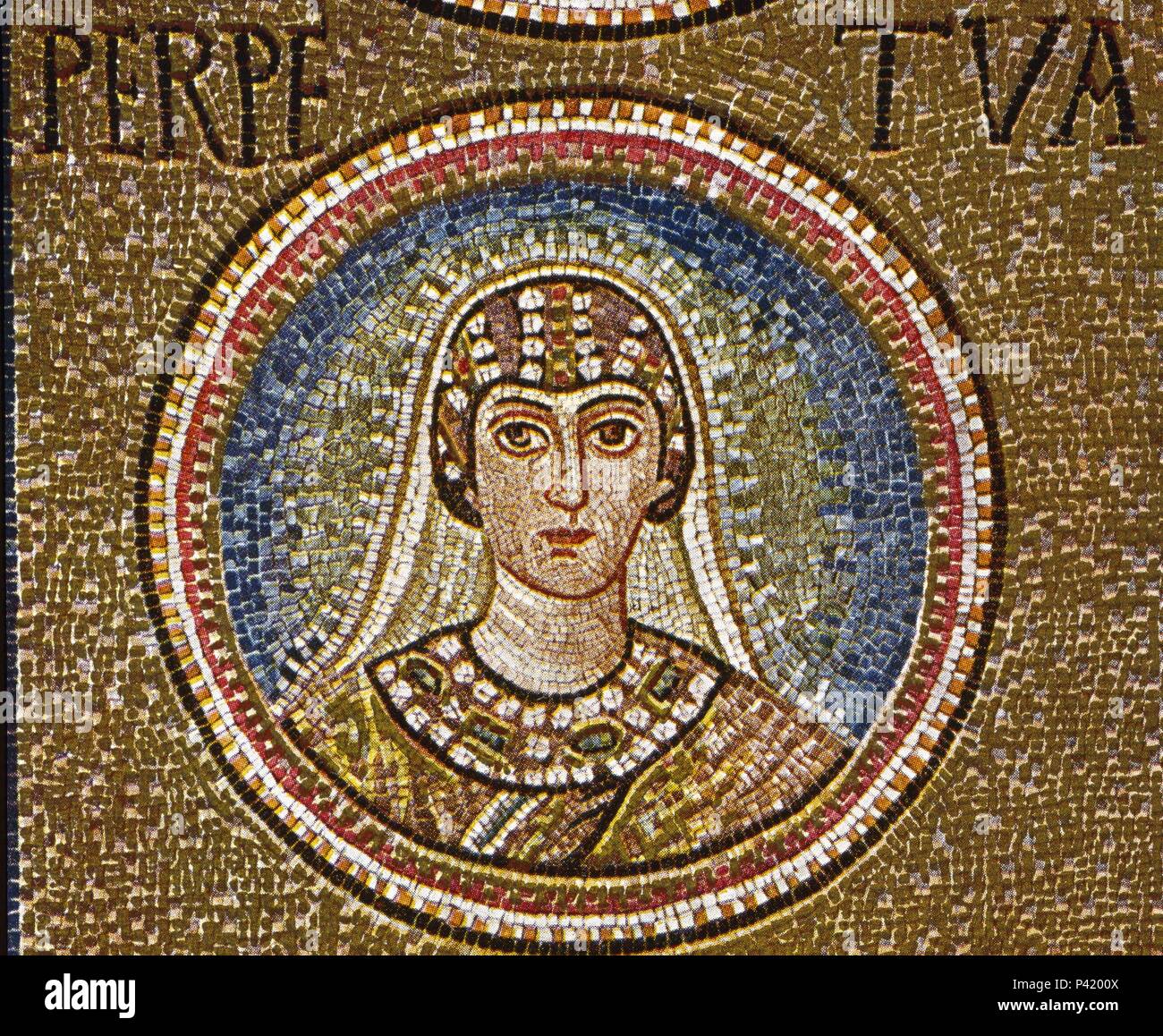 Mosaico emperatriz theodora hi-res stock photography and images - Alamy