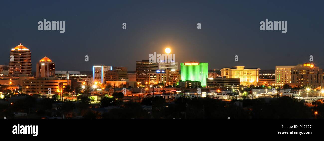 Albuquerque new mexico skyline hi-res stock photography and images - Alamy