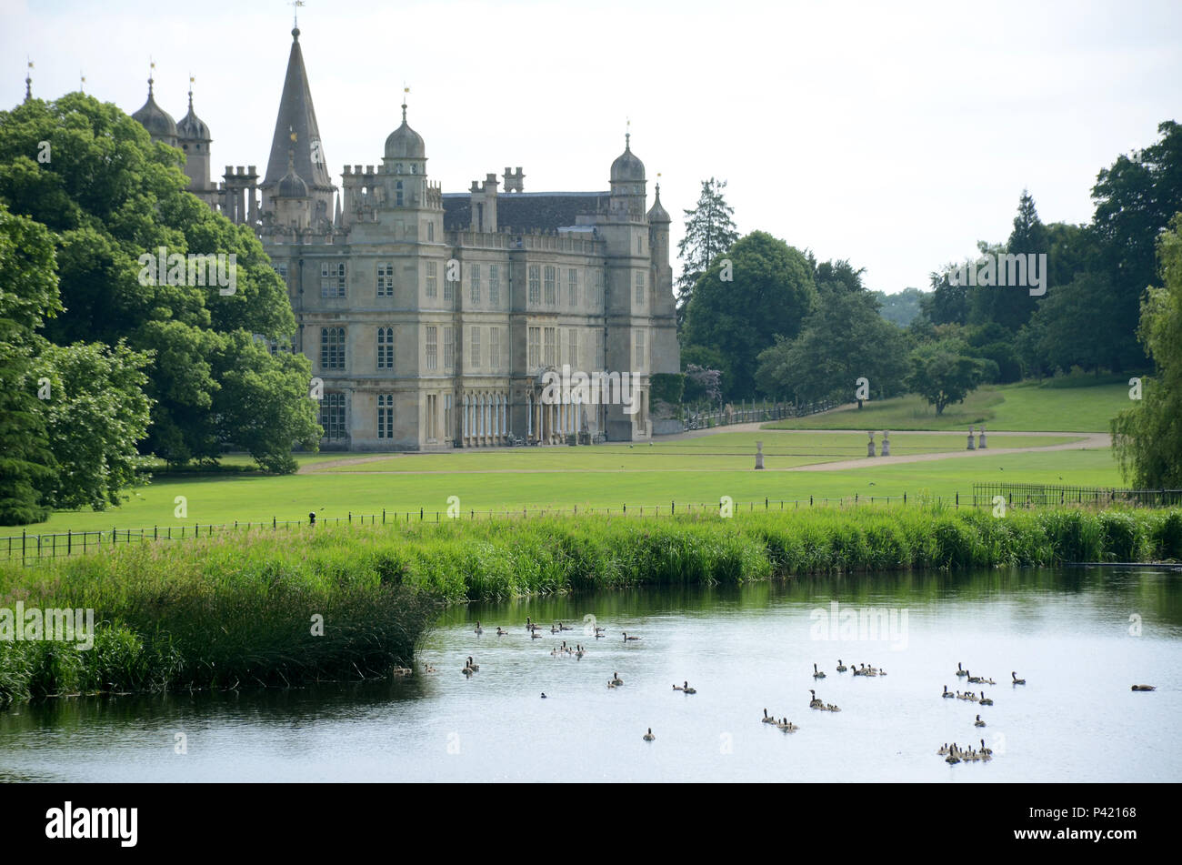 Burghley House, Stamford, England Stock Photo - Alamy