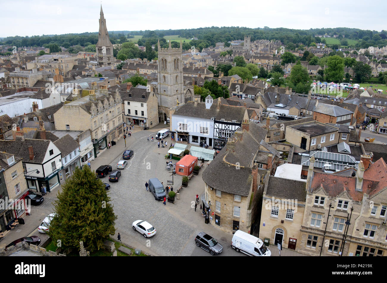 Aerial view stamford lincolnshire hi-res stock photography and images ...